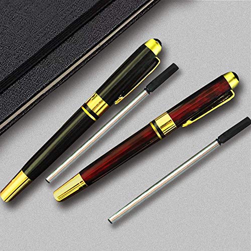 Set Fancy Ballpoint Pen Extra 0.7 mm Pen Core with Black Ink for Pendant Signature and Writing,Come with Nice Gift Box for Colleagues, Friends, Business Gift,Office Supplies