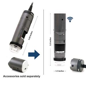 Dino-Lite USB Digital Microscope AF4115ZT - 1.3MP, 20x - 220x Optical Magnification, Measurement, Polarized Light, WF-20 Compatible