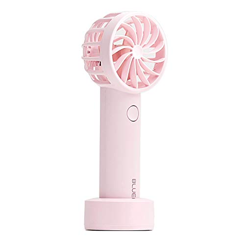 Minihead Fan Pro (Pink) - Mini Handheld Fan, 24-Hour Battery, lightweight 0.22lbs(99g), Pocket-Sized, Strong Airflow, Must-Have Item For Summer, Turbo Mode + 3 Wind Settings