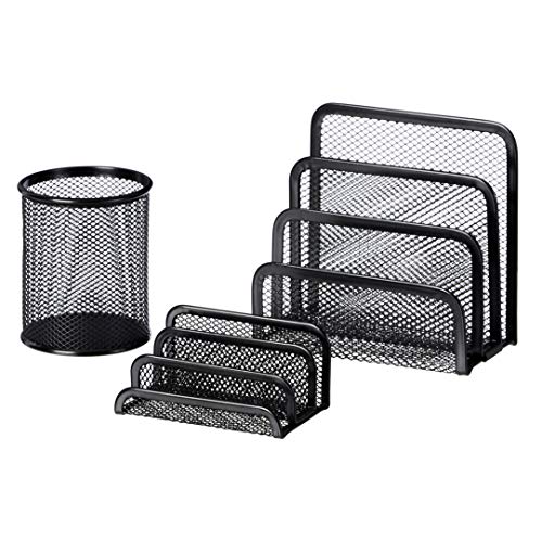 Amazon Basics Mesh Desk Organizer Bundle