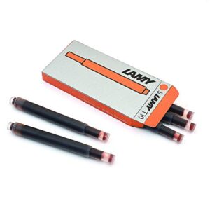 lamy 1233527 t10 ink cartridges set of 5 bronze