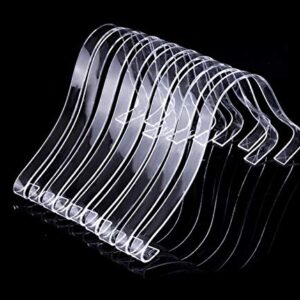 sccsport 20pcs Acrylic Clear Sandal Shoe Store Display Stand Shoe Supports Shaper Forms