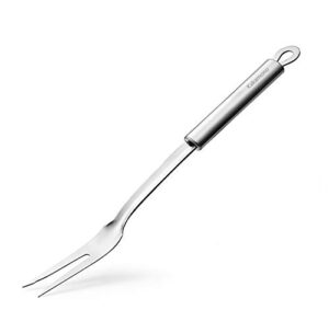 kakamono carving fork stainless steel barbecue meat forks bbq kitchen tool (12 inch)