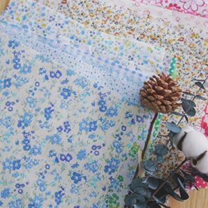 Phantomon 50pcs 8inch x 8inch Cotton Fabric Craft Precut Square Patchwork Sheets for Quilting, Sewing, Scrapbooking (8Inch x 8Inch)