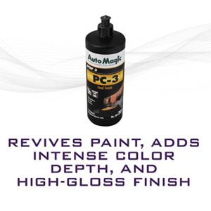 Auto Magic PC-3 Final Finishing Product - Car Scratch Remover for Automotive Surfaces - 34 Fl Oz