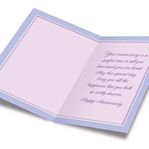 Prime Greetings Anniversary Greeting Card For Daughter and Husband (Son-in-Law).