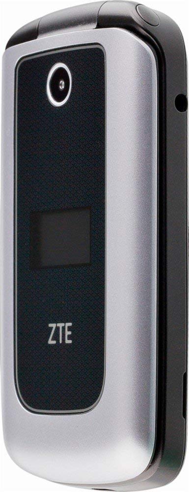 ZTE Cymbal 4G Prepaid Cell Phone (Z233VPP) Silver - 4GB, Verizon - (Renewed)