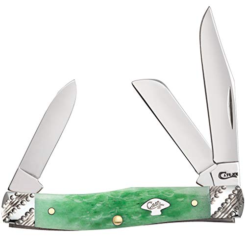 Case Cutlery 53252 Lockback Emerald Bone