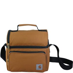 carhartt deluxe lunch cooler carhartt/brown one size