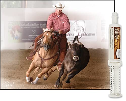 UltraCruz-sc-516023 Equine Calming Supplement for Horses, 6 X 60 ml, Paste