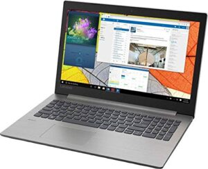 lenovo ideapad 330 15.6" hd anti-glare laptop, intel quad-core celeron n4100(up to 2.40 ghz), 8gb ram 256gb ssd dvdrw 802.11ac hdmi bluetooth webcam windows 10 gray