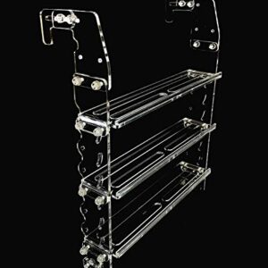 Reefing Art Vertical Frag Rack Holds up to 84 Coral frag Plugs Hang on Back (Large)