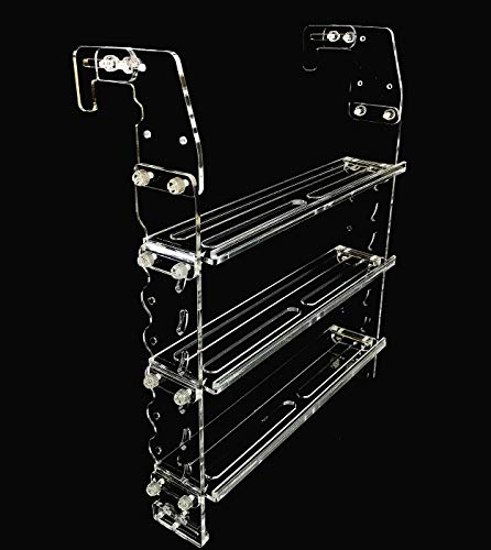 Reefing Art Vertical Frag Rack Holds up to 84 Coral frag Plugs Hang on Back (Large)