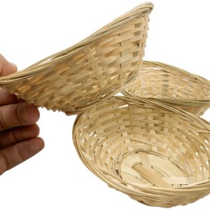 Bonka Bird Toys 3142 Pk3 Small Bamboo Basket Nests