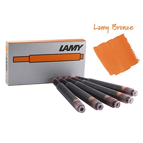 Lamy T10 Fountain Pen Ink Cartridges, 20-Count - Bronze (2019 Special Edition)