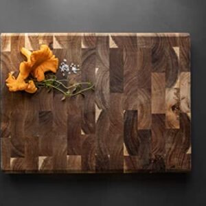 Pellholmen Collection - Large Wooden Cutting Board, Charcuterie Board & Butcher Block, Water-Resistant, Reversible & Knife-Friendly, Acacia Wood, 15.7 x 12 x 1.57 inches