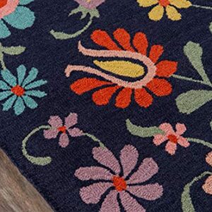 Momeni Newport Area Rugs, 2' X 3', Navy