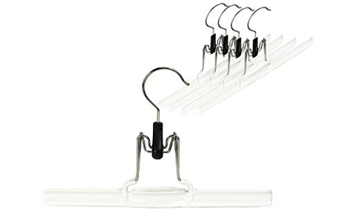 MAWA Mat Clothing Hanger, Set of 5, White