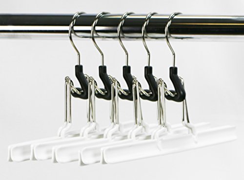 MAWA Mat Clothing Hanger, Set of 5, White