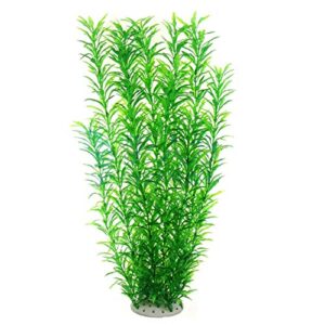 norgail large aquarium plants artificial plastic fish tank plants decoration ornaments safe for all fish 20 inches tall (1)