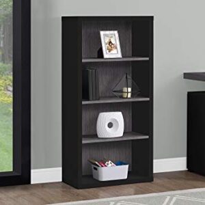 Monarch Specialties Bookcase, Black