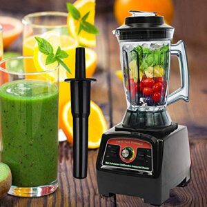 3.9L 2800W Professional Kitchen System Commercial High Speed Blender,High Performance Ice Crusher-Juicer Food Smooth Ice Cream Maker Mixer,Commercial Blender Heavy Duty Food Processor,Black and Red