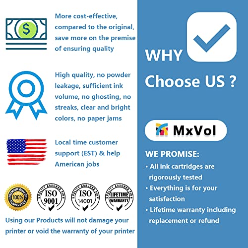 MxVol Compatible 17A CF217A Toner Cartridge replacement for Laserjet Pro MFP M130nw M130fw M130fn M130a M102w M102a M130 M102 Printer Toner (Black, 2-Pack)