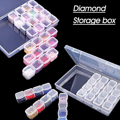 56ps- 5D Diamond Painting Accessories & Tools Kits for Kids or Adults to Make Diamond Painting Art