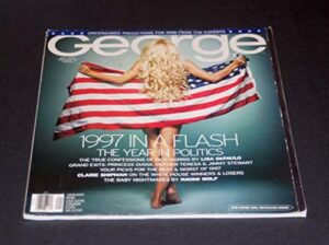 george magazine january 1998 pamela anderson