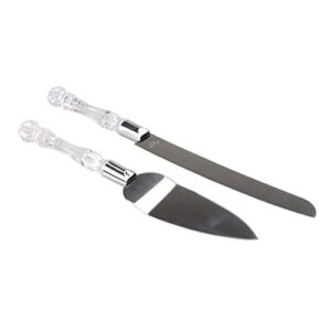 MooMouM Wedding Cake Knife and Server Set