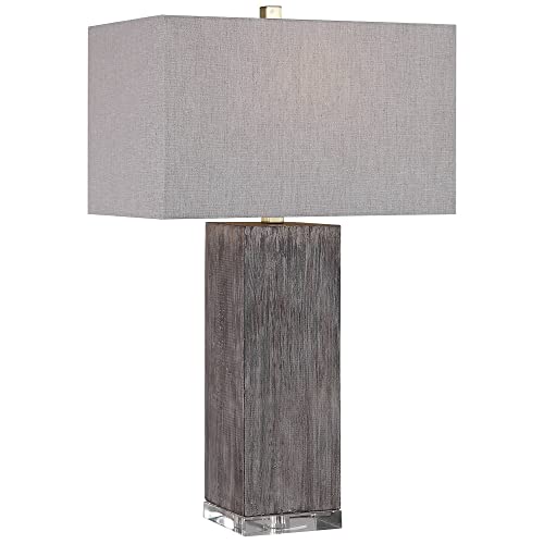 Uttermost Vilano Rustic Gray Table Lamp