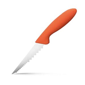 easyware kitchen co. spaghetti squash knife - butternut squash - acorn squash - 4 inch stainless steel extra stiff blade - squash tool - pumpkin carving