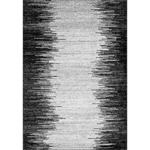 nuLOOM Contemporary Lurline Area Rug, 8x10, Grey