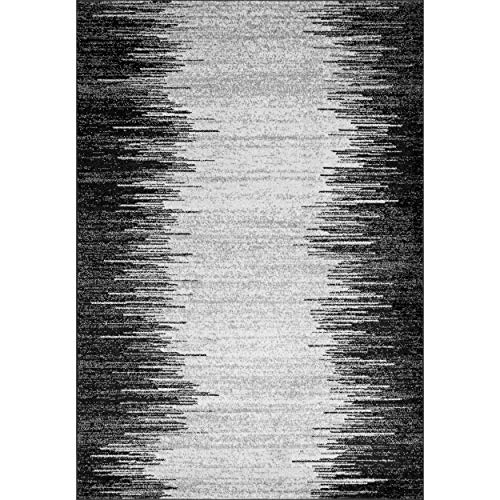 nuLOOM Contemporary Lurline Area Rug, 8x10, Grey