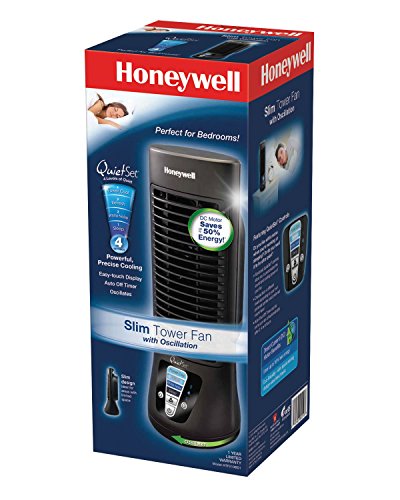 Honeywell HTF210B Quiet Set Personal Table Fan (Renewed)