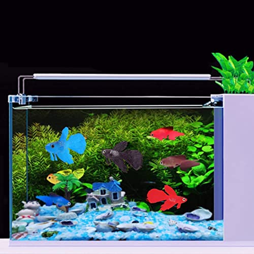 Artificial Aquarium Fishes Plastic Gold Fish Moving Floating Fish Artificial Small Fish Lifelike Fake Fish Tank Decoration Ornaments