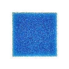 ViaAqua Aquarium Filter Sponge Open Cell Foam Sheet Bio Sponge Filter Media Pad HMF Fish Tank Sump Divider 12" x 12" x 2" (Blue, 20PPI)