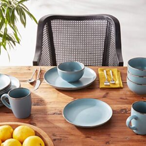 Pfaltzgraff Hadlee Blue 16-Piece Dinnerware Set