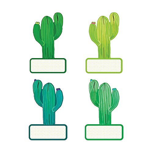 Fun Express Cactus Cutouts - 48 Pieces - Educational and Learning Activities for Kids