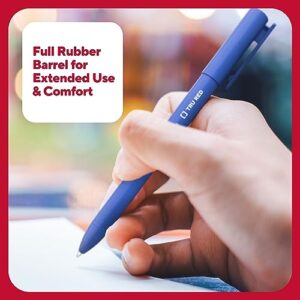 Tru Red Quick Dry Gel Pens Fine Point 0.5Mm Blue Dozen