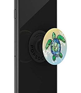 PopSockets PopTop (Top only. Base Sold Separately) Swappable Top for PopSockets Phone Grip Base - Tortuga