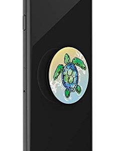 PopSockets PopTop (Top only. Base Sold Separately) Swappable Top for PopSockets Phone Grip Base - Tortuga