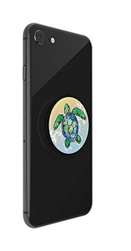 PopSockets PopTop (Top only. Base Sold Separately) Swappable Top for PopSockets Phone Grip Base - Tortuga