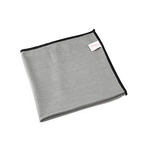 Car Microfiber Glass Cleaning Cloth Towel, 16”x16” Car Window Windshield Cleaning Cloth Wash Detailing Towel Double-Purposed Sides, Lint & Streak Free Quick Clean for Window Chrome Mirror LCD Screen