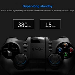 ipega-PG-9156 Wireless game Controller 4.0+2.4G Mobile phone Gamepad for Samsung Galaxy S22/21 /S20 /S10 NOTE21/20/10 VIVO Oppo Android Mobile Smartphone Tablet (Android 6.0+ Higher System)