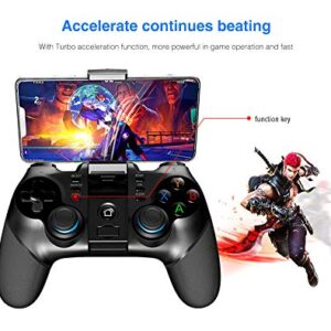 ipega-PG-9156 Wireless game Controller 4.0+2.4G Mobile phone Gamepad for Samsung Galaxy S22/21 /S20 /S10 NOTE21/20/10 VIVO Oppo Android Mobile Smartphone Tablet (Android 6.0+ Higher System)