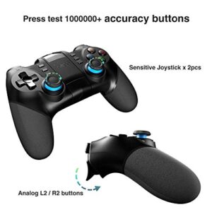 ipega-PG-9156 Wireless game Controller 4.0+2.4G Mobile phone Gamepad for Samsung Galaxy S22/21 /S20 /S10 NOTE21/20/10 VIVO Oppo Android Mobile Smartphone Tablet (Android 6.0+ Higher System)