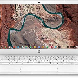 HP Chromebook 14-ca053cl 14" Full-HD Anti-Glare Display: Intel Celeron N3350 4GB/32GB eMMC WiFi+BT Cam Chrome OS (Snow White) (Renewed)