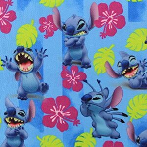 Disney Lilo & Stitch Meal Holder, Girls Boys Soft Insulated School Lunch Box (One Size, Blue)