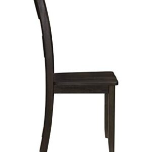 ACME Haddie Side Chair (Set-2) - - Distressed Walnut